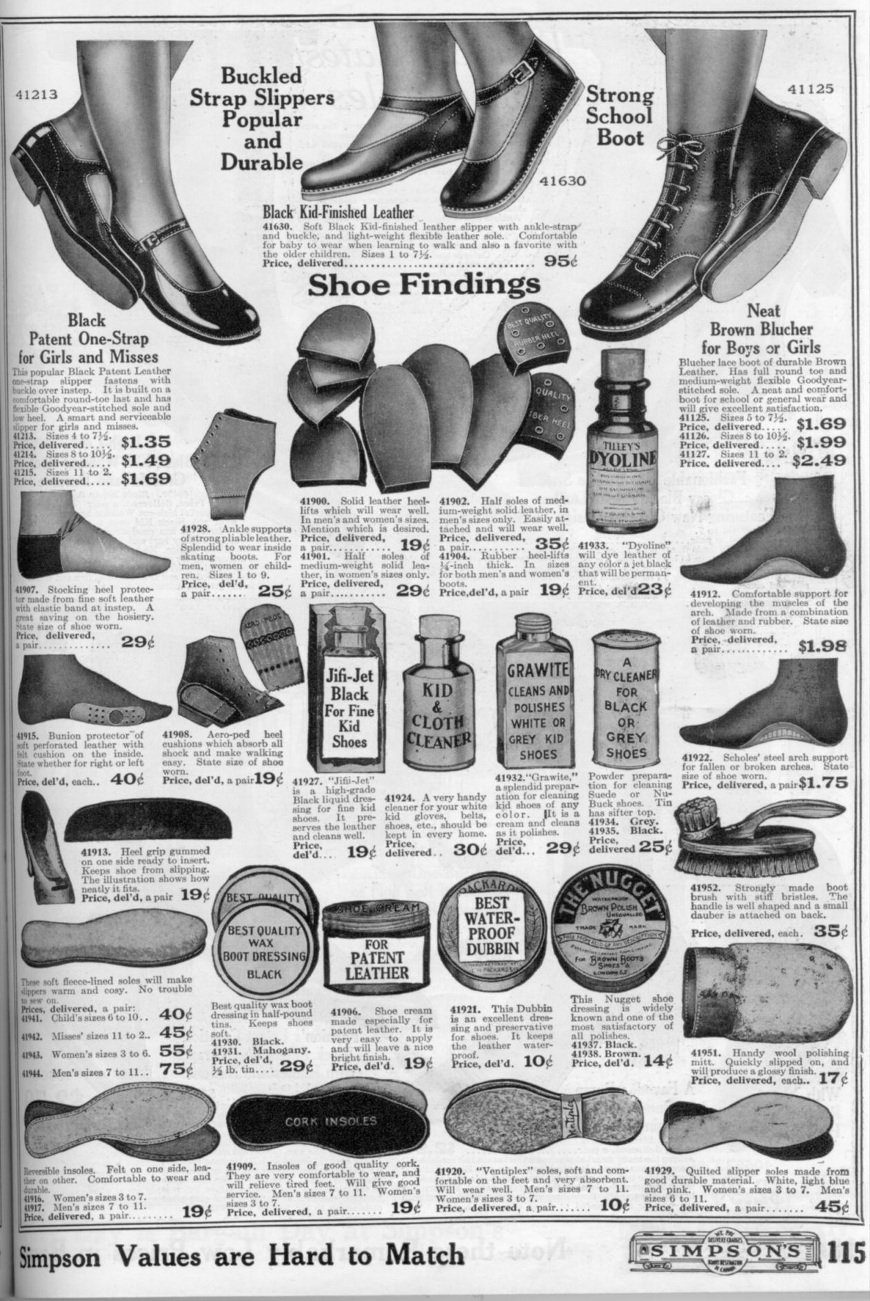 Eric Praetzel - 1922 Fall/Winter Simpson Catalog Pictures